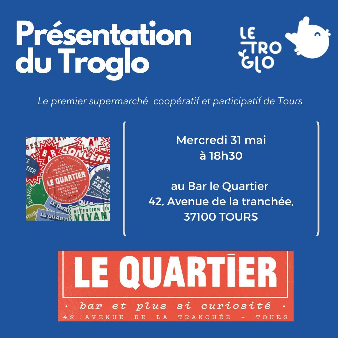 Le Troglo au Quartier - Supermarche Coopératif Le Troglo